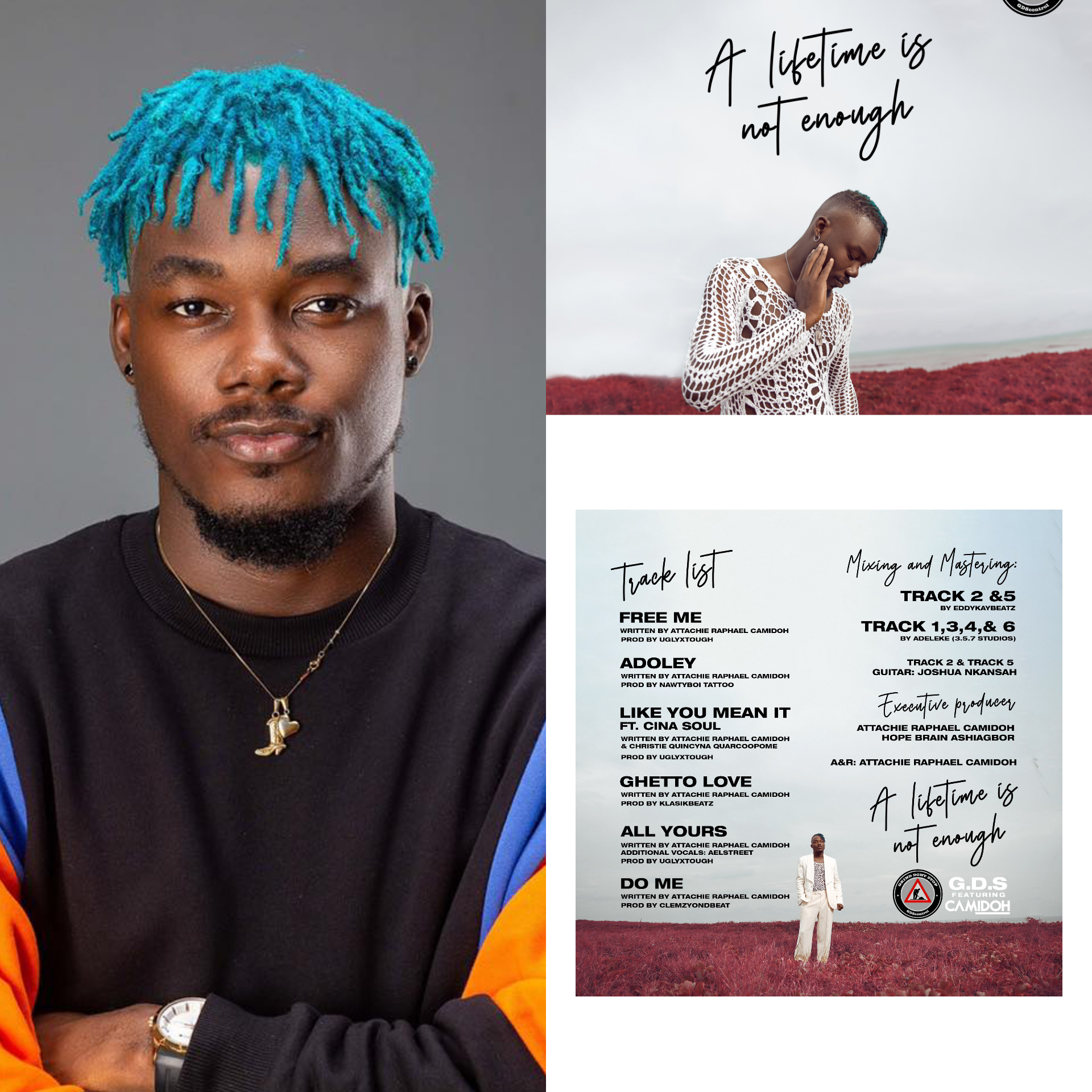 Camidoh releases the official tracklist of his 3rd EP. - SSTVGH.COM