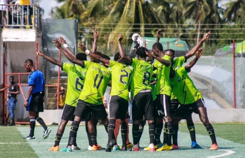 Dreams FC part ways with seven players - SSTVGH.COM